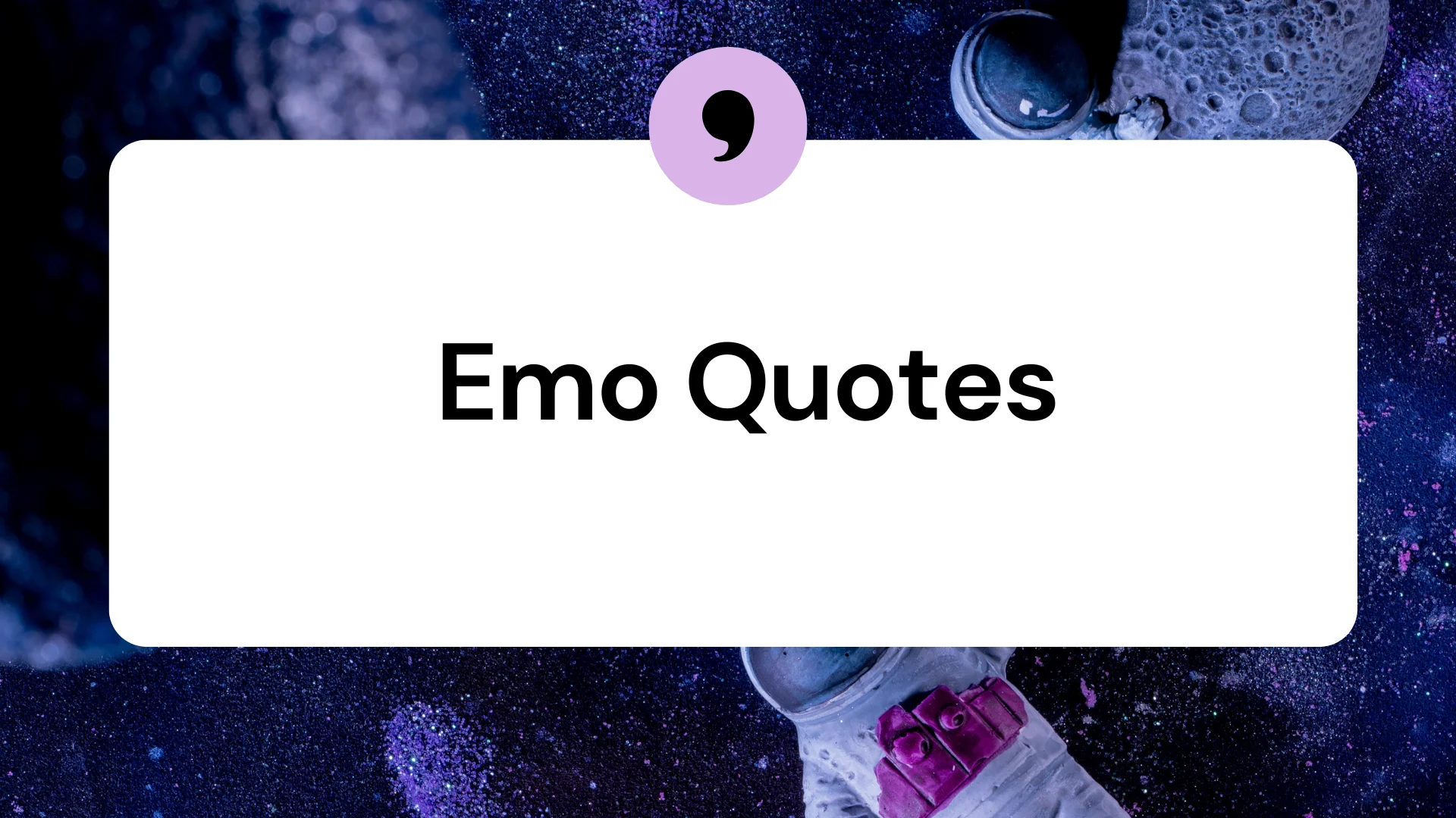 75 Deep "Emo Quotes" for Healing & Self-Expression