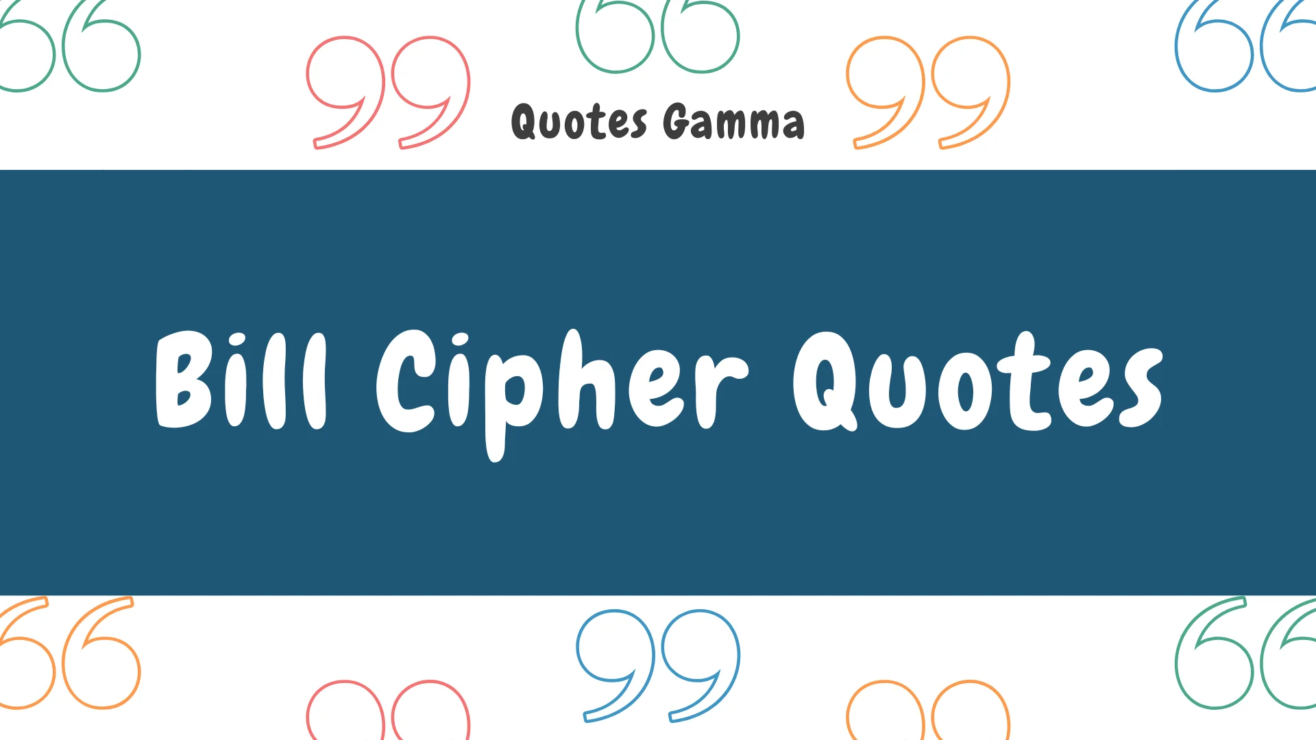 Bill Cipher Quotes: 150 Creepy & Clever Lines from Gravity Falls